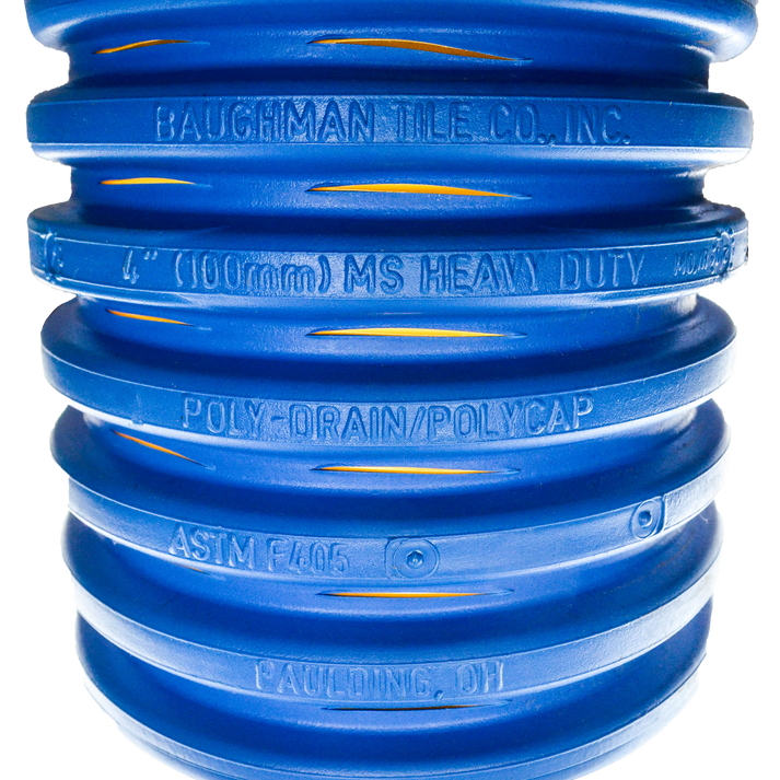 High Octane Knife Cut 4 Inch Corrugated Drainage Pipe – French Drain ...