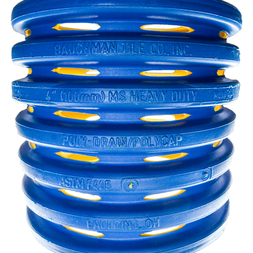 High Octane 8 Slot 4 Inch Corrugated Drainage Pipe – French Drain Man ...