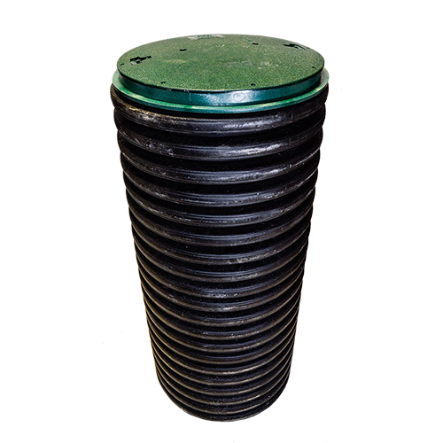 24 Inch Wide 60 Inch Deep Dry Well Basin with Lid – French Drain Man Canada