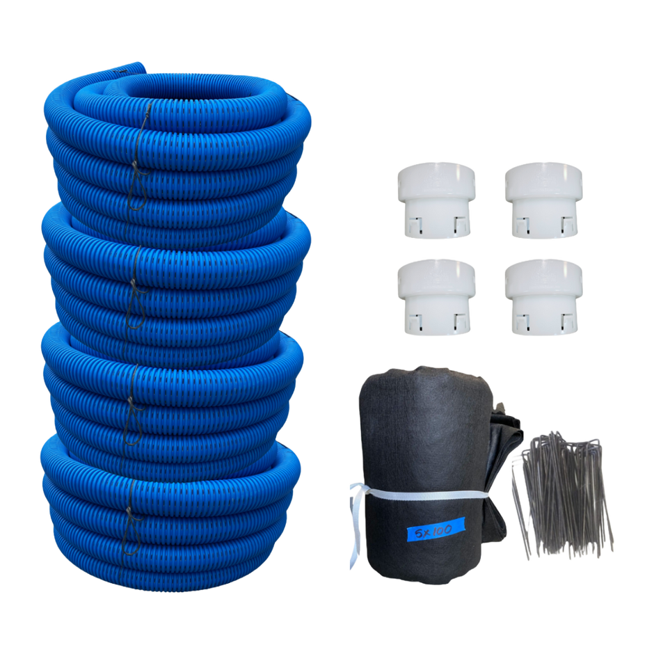 4 Inch Corrugated Pipe – French Drain Man Canada